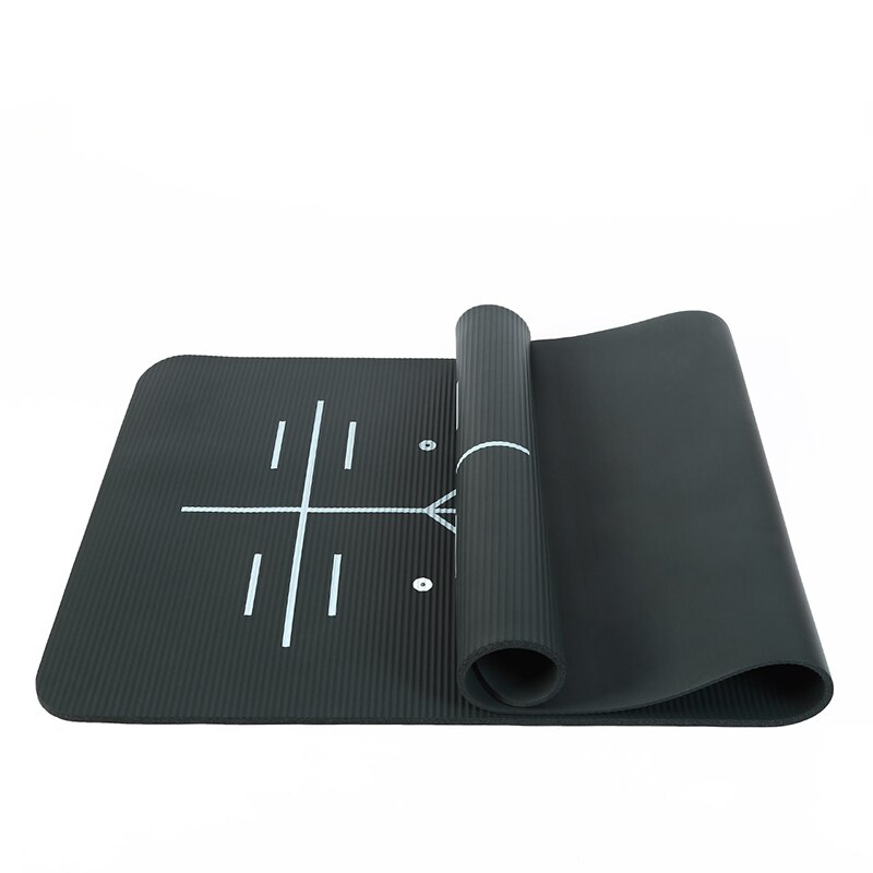 CAMEL Yoga Mat Waterproof Position Line Natural Ru... – Grandado
