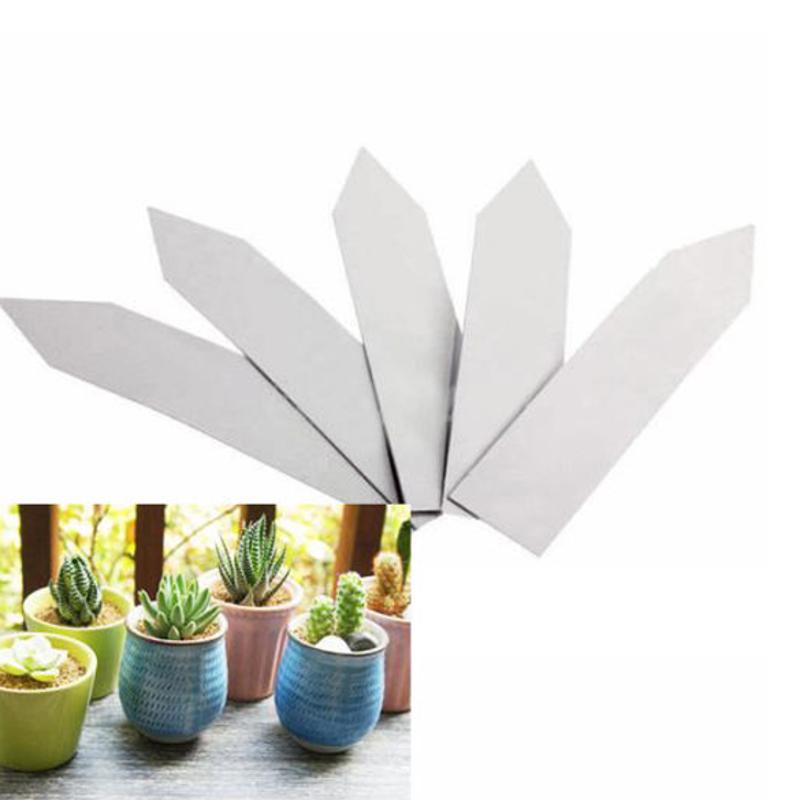 Pack of 100 Plant Pot Markers Plastic Garden Stake... – Grandado