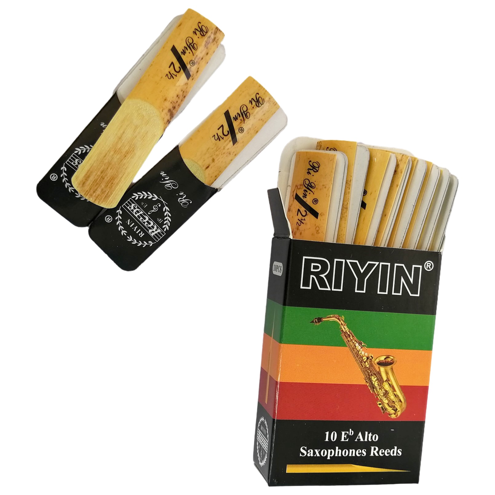 10 Stuks Saxofoonrieten Sterkte 1.5 2.0 2.5 3.0 Eb... – Grandado
