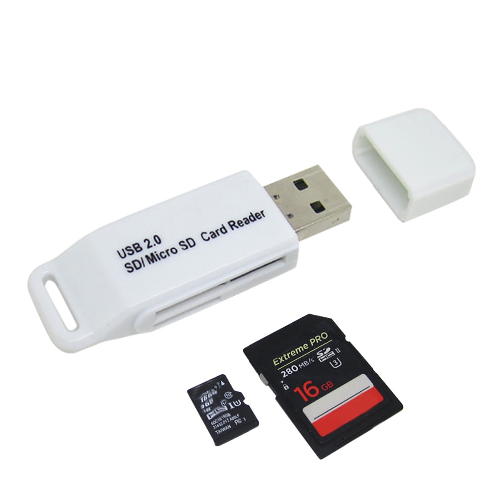 Usb 2.0 microsd microsdhc / t-flash kaartlezer com... – Vicedeal