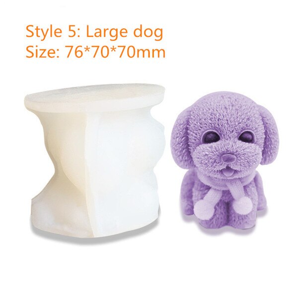 Ice maker maker bear dog shape tray ice cream tool... – Grandado