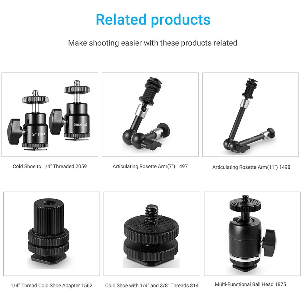 Lcd Monitor Schoen Adapter 1/4 Inch Camera Shoe Mo... – Grandado