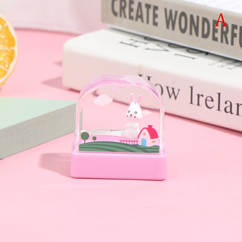 1pc söta diy tecknade baby namnstämpel för barn na... – Grandado