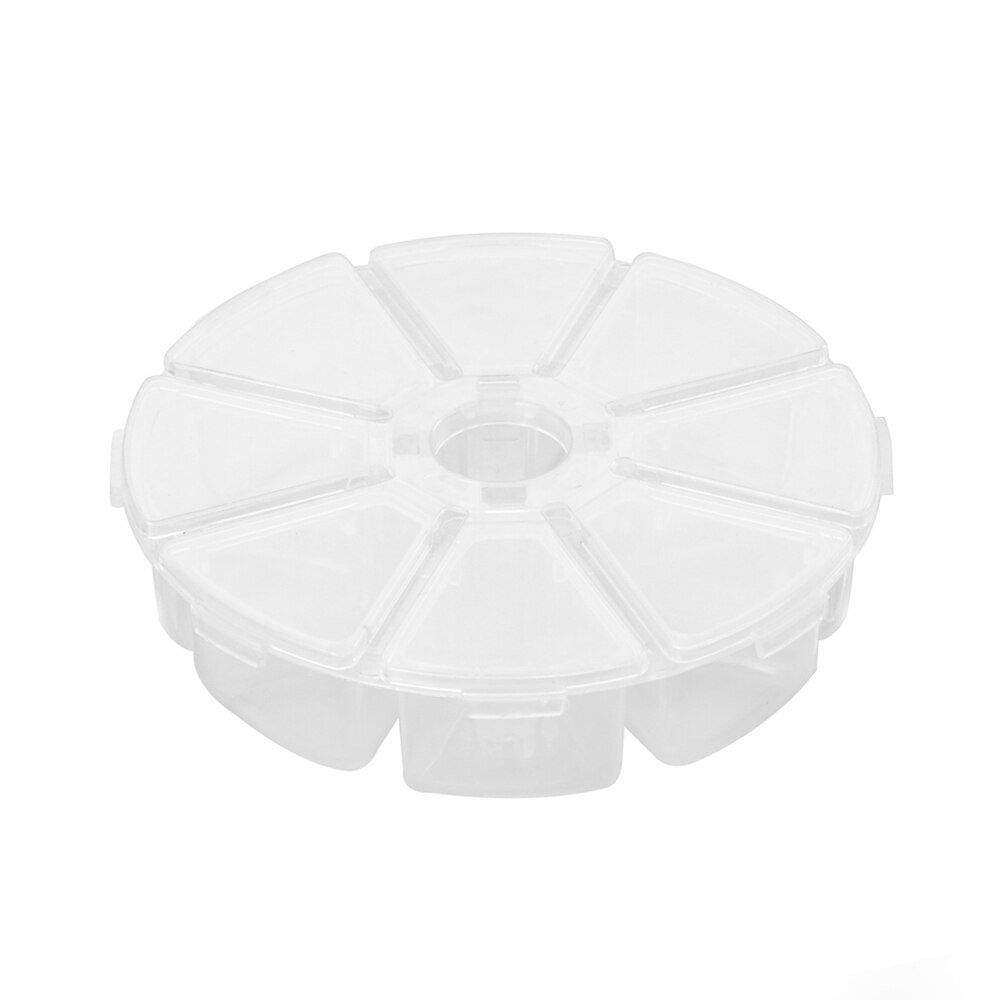 8 Compartment Plastic Storage Box for Beads earrin... – Grandado
