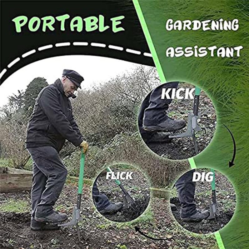 Weeding Aid Tool Stand Up Digging Use Portable Lab... – Grandado