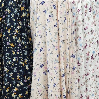 Chiffon Gedrukt Ramee Stof Draperen Verdikking Ond... – Grandado