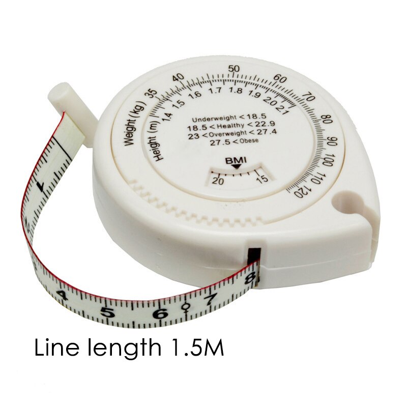 BMI measure tape BMI Body Mass Index Retractable T... – Vicedeal