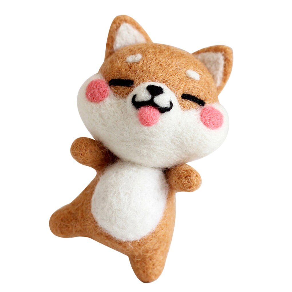 Girls Naughty Cute Dog Pets Handmade Toy Doll Wool... – Grandado