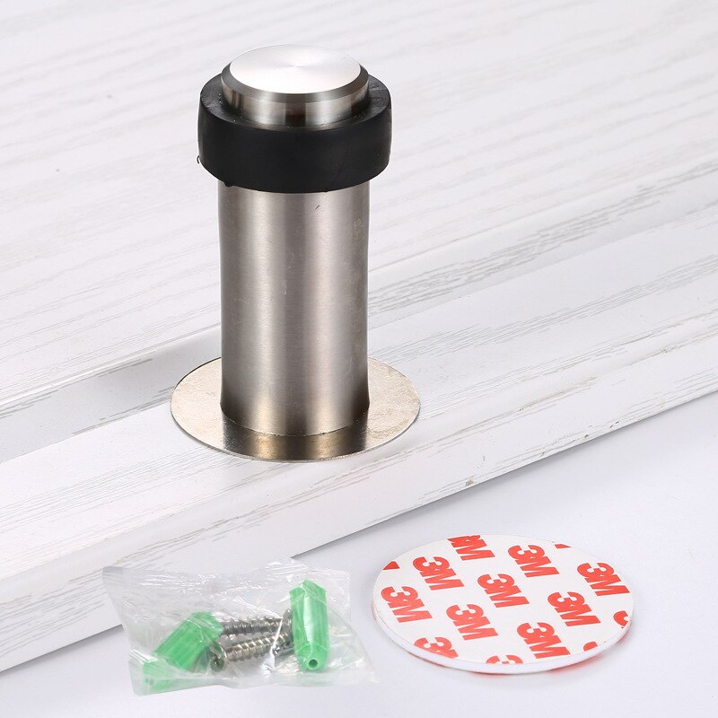 Vacclo Rubber Anti-collision Door Stopper Stainles... – Grandado