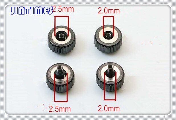 10pc Black Stainless Steel Waterproof Watch Crown ... – Grandado