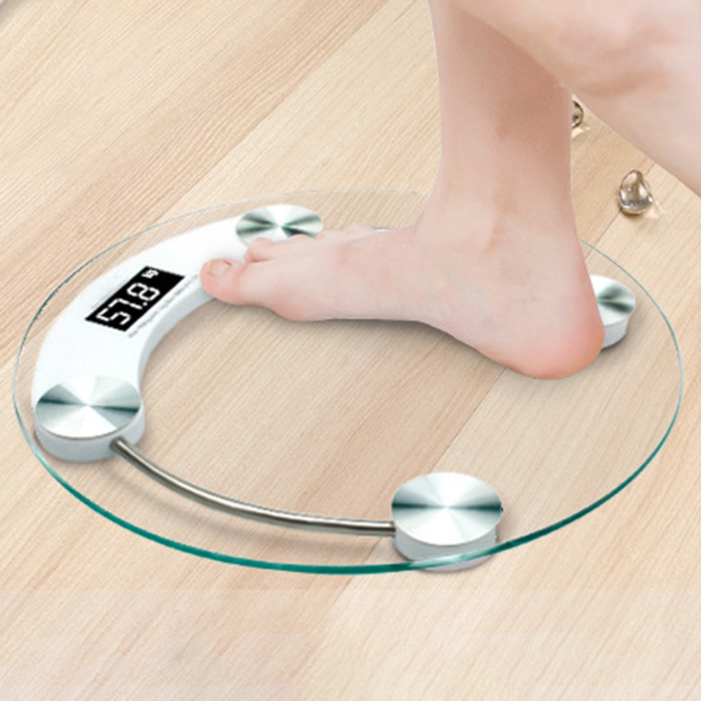Toughened Glass Electroni Digital Body Scales 5-15... – Grandado