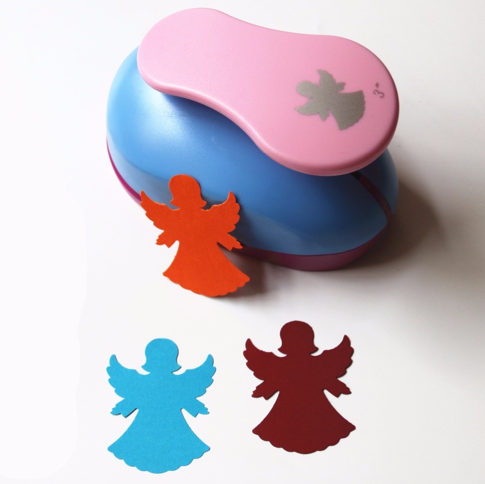 Super Large 3'' ( 75mm) angel eva foam punch paper... – Grandado