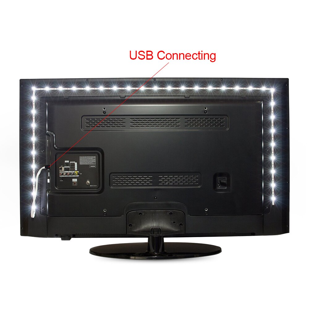 5 V Usb-kabel LED strip lamp SMD3528 50 cm 1 m 2 m... – Vicedeal