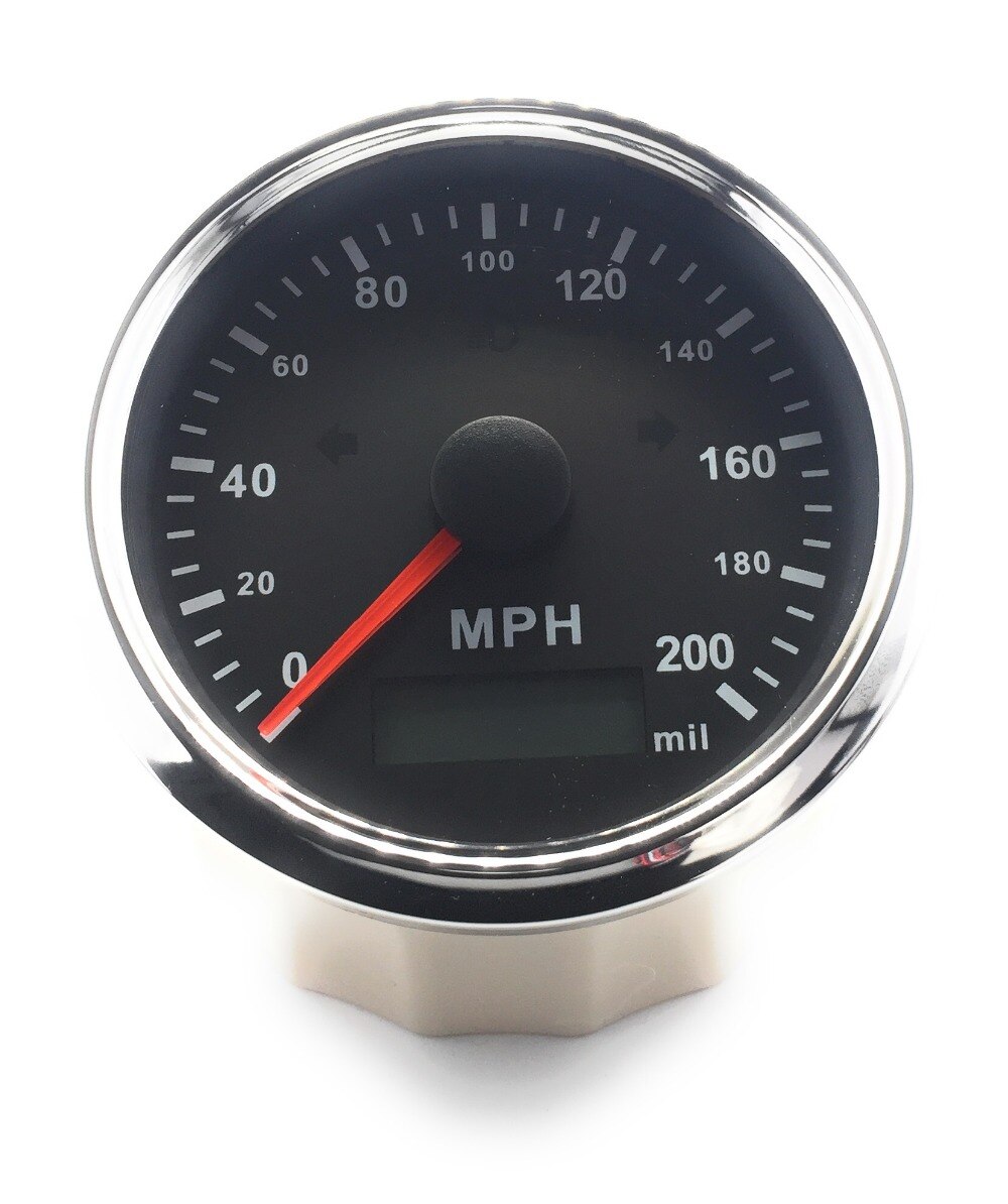 3 3/8 "Gegarandeerd 200MPH Gps Snelheidsmeter Kilo... – Vicedeal