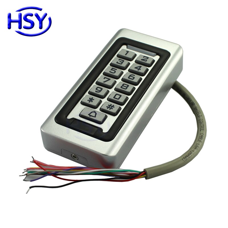 HSY Waterproof Metal case Silicon Keypad RFID 125K... – Grandado