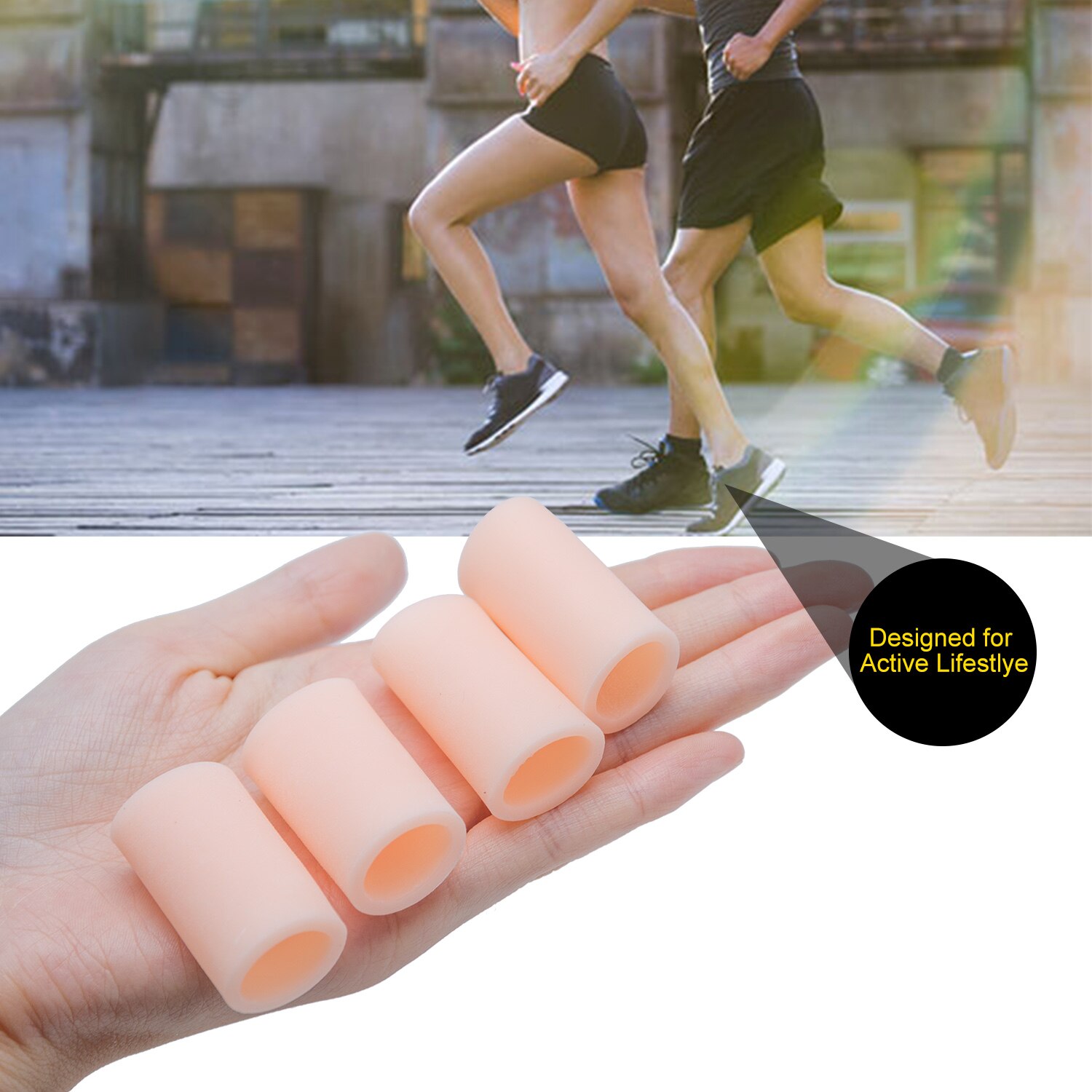 2pcs Gel Fingers Protector Toe Separator for Hallu... – Grandado