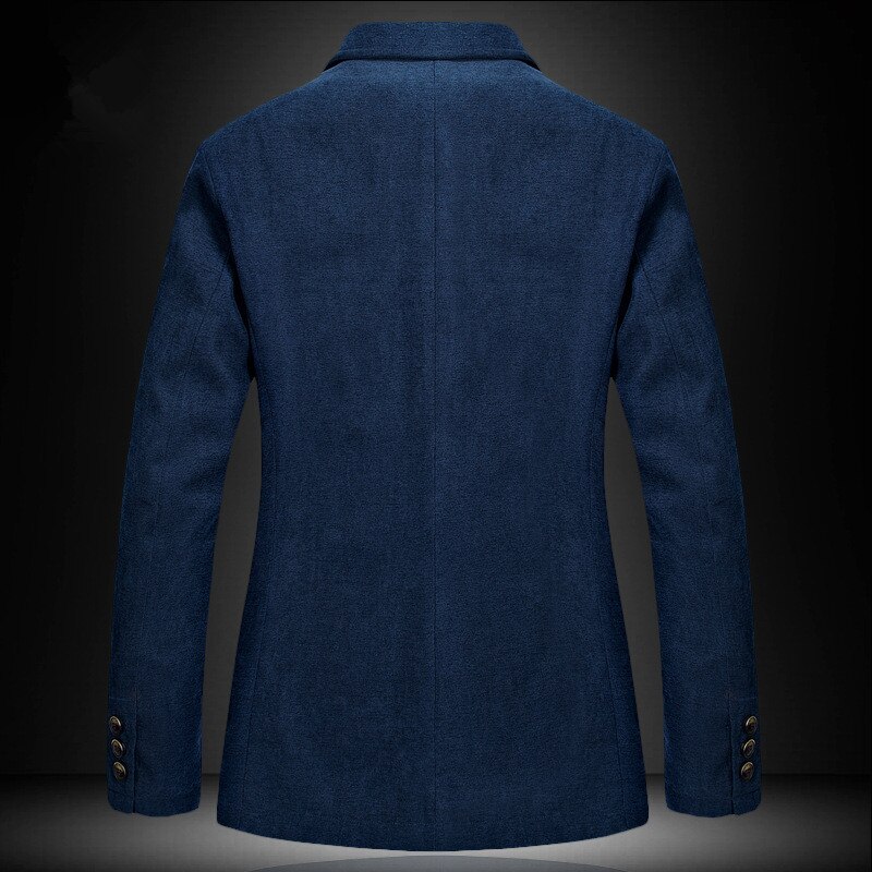 ICPANS Casual Blazer Solid Color Masculine Blazer ... – Grandado