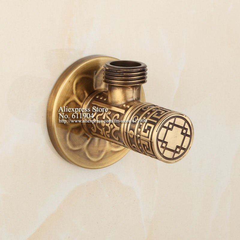 Antique Brass Artistic Bathroom Lavatory 1/2 Inch ... – Grandado