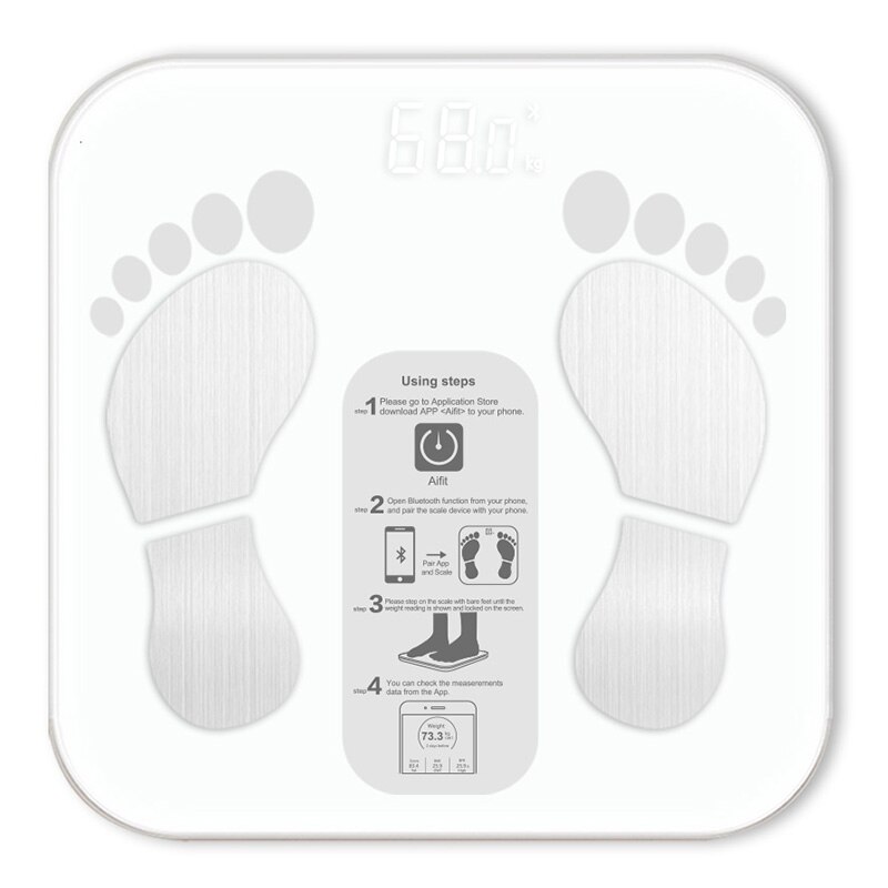Digital Electronic Bluetooth Smart Body Fat BMI Ba... – Vicedeal
