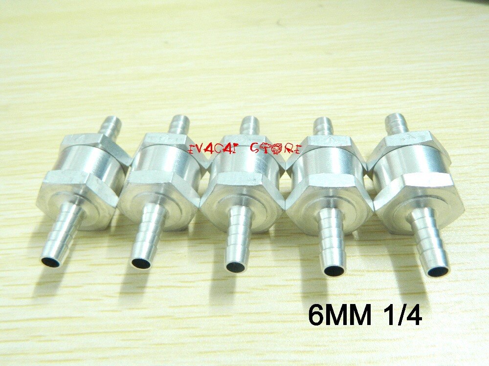 5 st backventil enkelriktad aluminiumlegering 6mm ... – Vicedeal