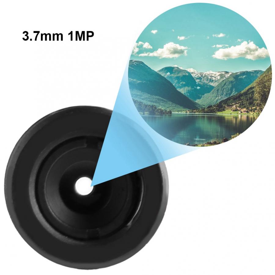 3.7mm 720P CCTV Security Mini Flat Lens Field of V... – Grandado