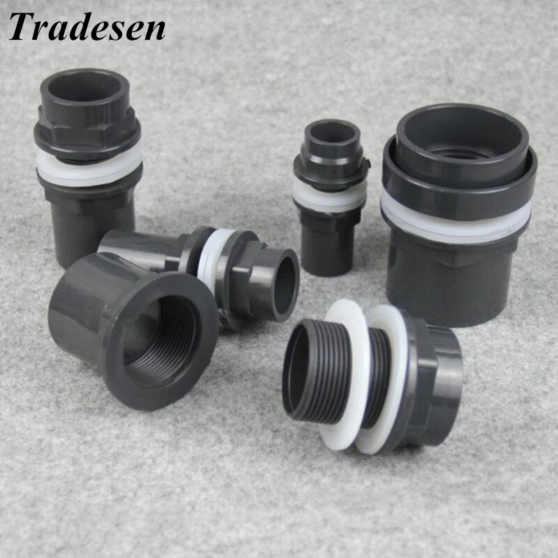 20/25/32/40/50mm Black Aquarium Connector PVC Wate... – Grandado