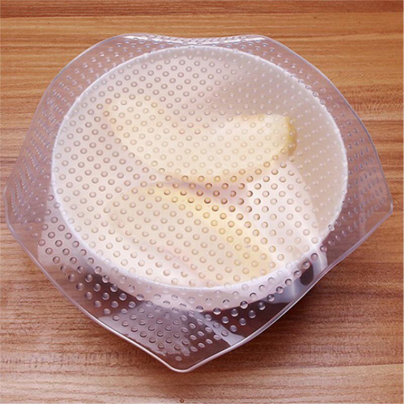 1pcs Multifunctional Silicone Food Wrap Clear Reus... – Grandado