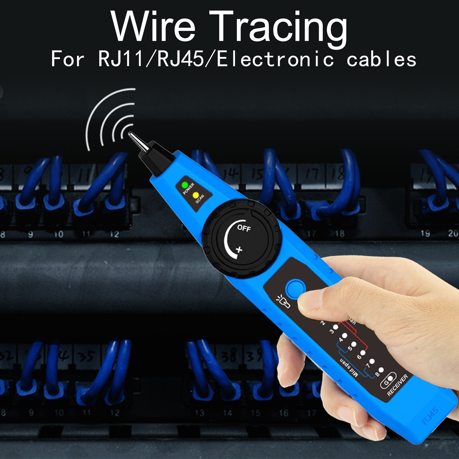 Noyafa NF-810 Netwerk Kabel Tester Kit Voor RJ11 R... – Vicedeal