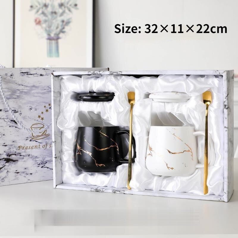 Nordic style marbled simple ceramic mug mug breakf... – Vicedeal