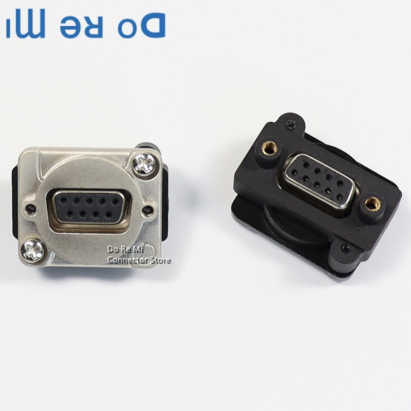 VGA DB15 data cable connector plug DB9 Plug Panel ... – Grandado