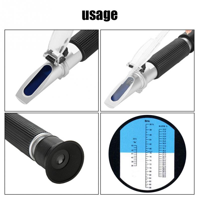 Refractometer Beer Brix 58~92% Wort Sugar Alcohol ... – Vicedeal