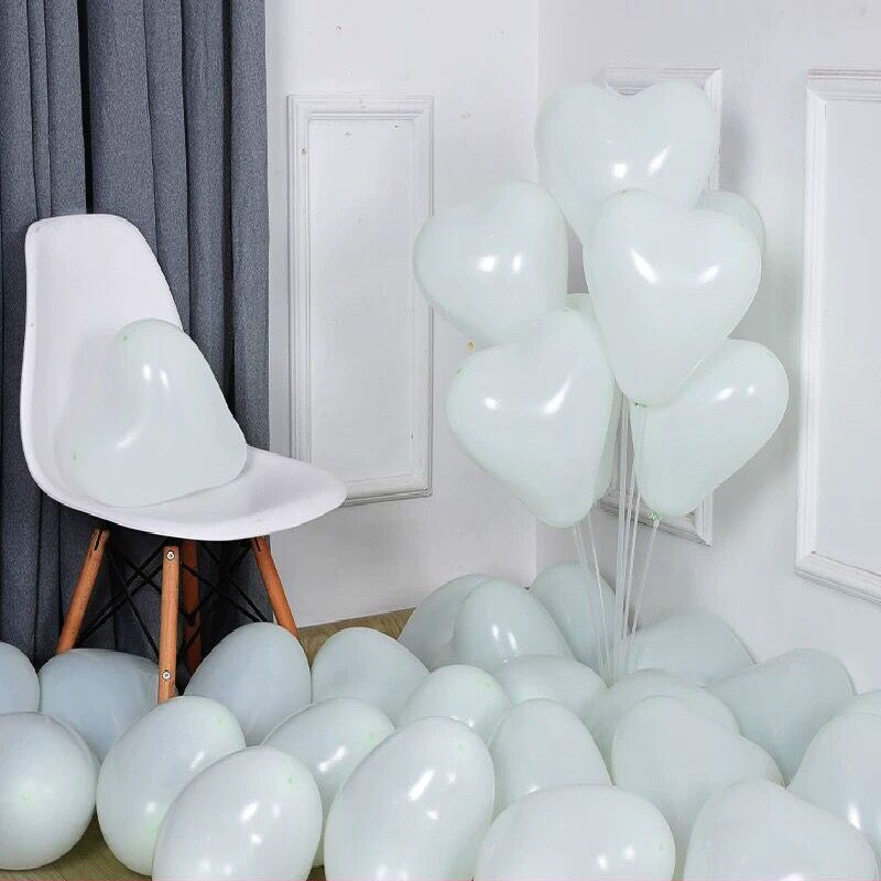 Christmas Birthday Balloon Macaron Color Heart-Sha... – Grandado