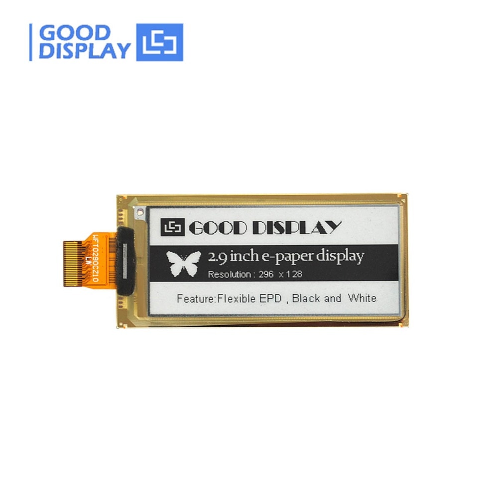 2.9inch e ink flexible e-paper 4 grayscale epaper ... – Grandado