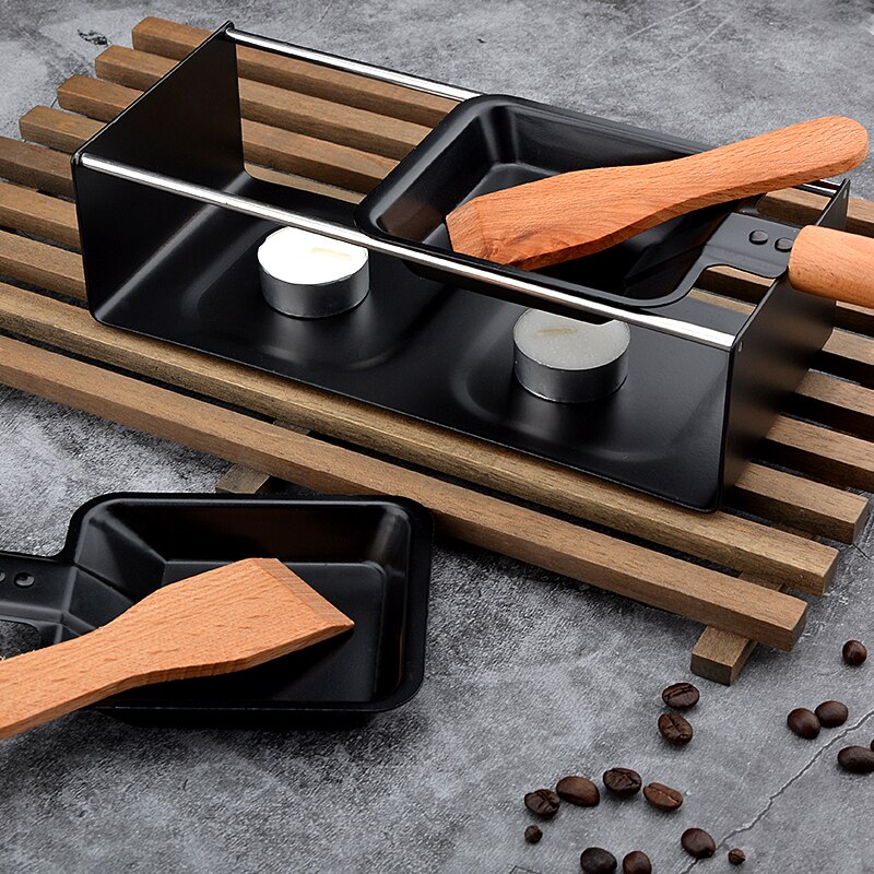 Portable Non-Stick Metal Cheese Raclette Oven Gril... – Grandado