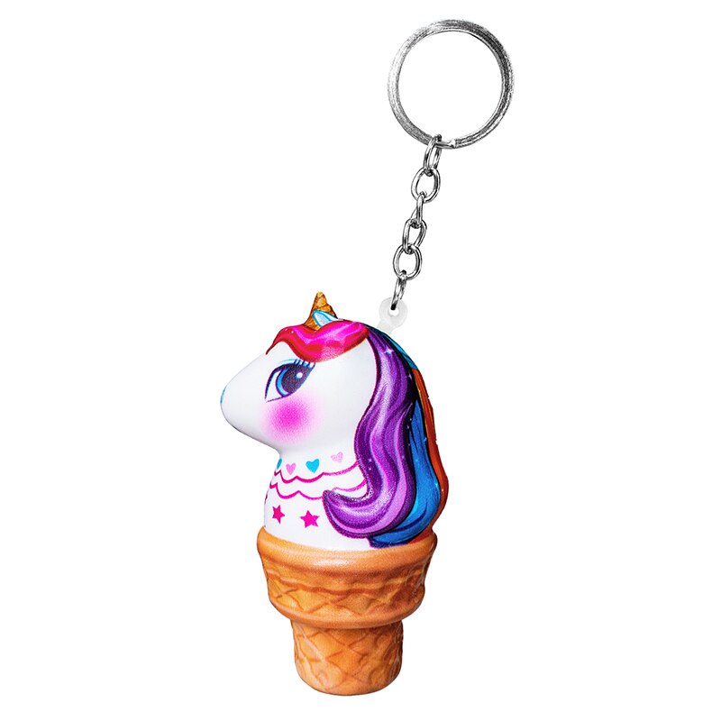 Unicorn Squishy Keychain Food Antistress Soft Slow... – Grandado