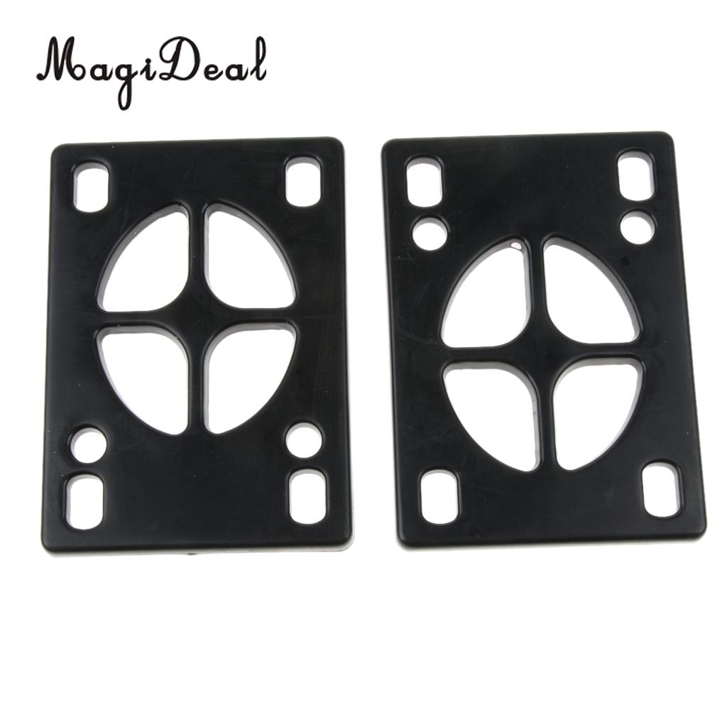 Pair of Longboard Riser Pads Skateboard Shock Pads... – Vicedeal