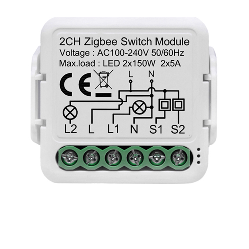 Tuya Zigbee Smart Switch Module Relay Smartlife Wi... – Grandado