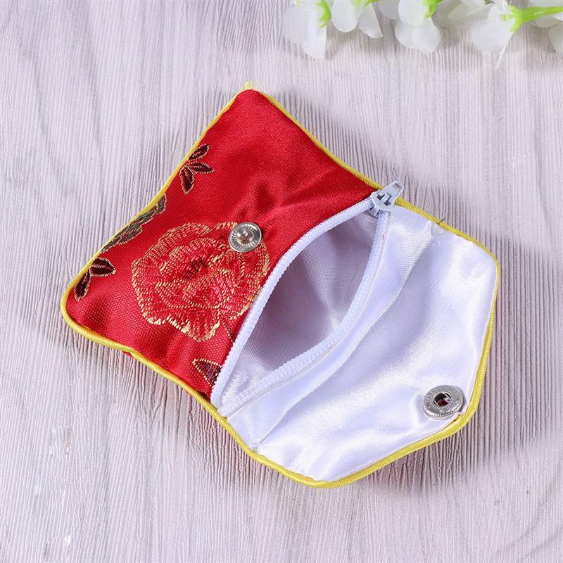 12pcs Chinese Traditional Brocade Pouch Coin Purse... – Grandado