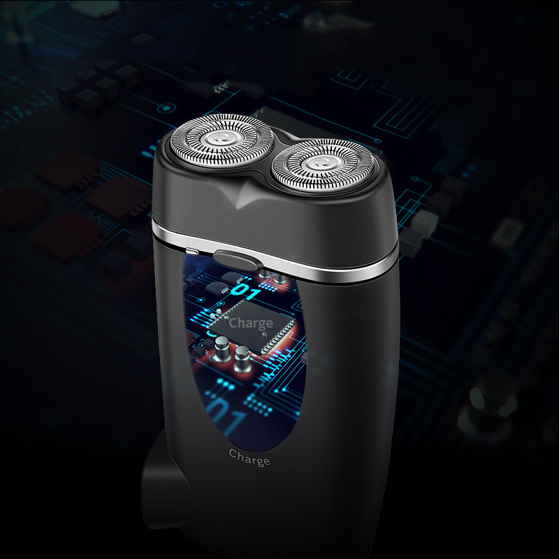 Electric Rechargeable Double-Headed Shaver Portabl... – Vicedeal