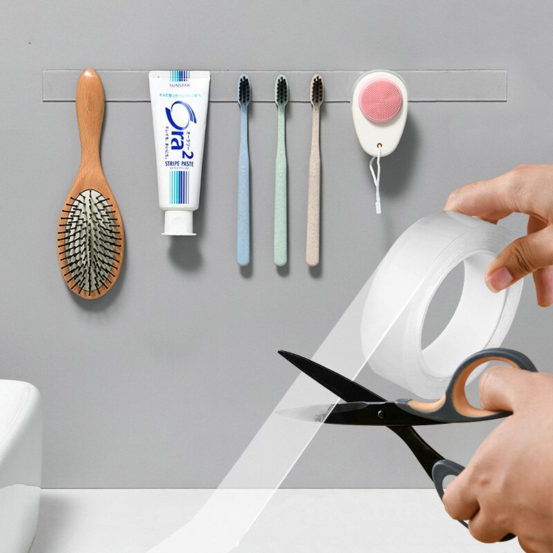 1/2m/3m nano magic tape double sided tape silicone... – Vicedeal