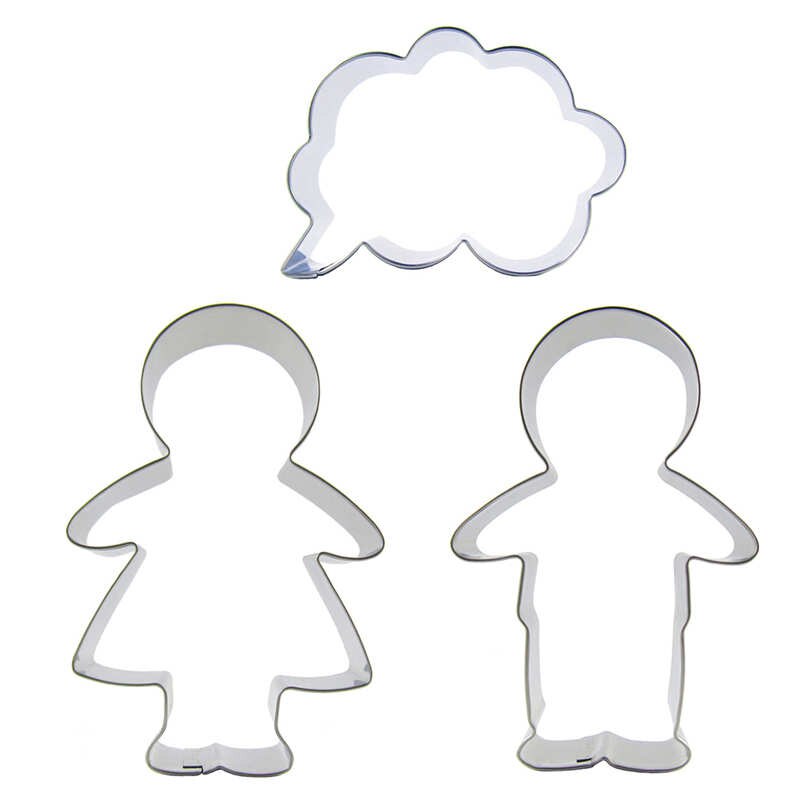 Niña, niño, cajas de diálogo forman moldes para ga... – Grandado