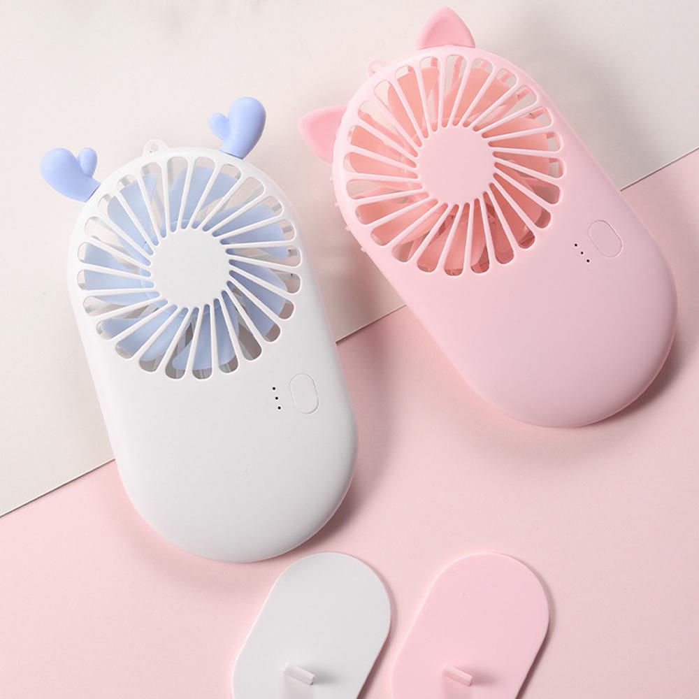 1PCs Cute Portable Mini Fan Handheld USB Chargeabl... – Grandado