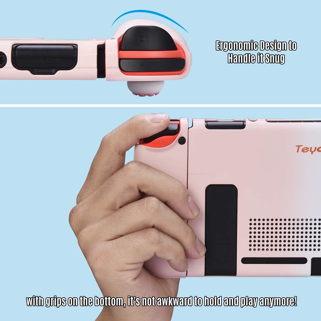 Case for Nintendo Switch with 2 Pcs Thumb Grips, H... – Vicedeal