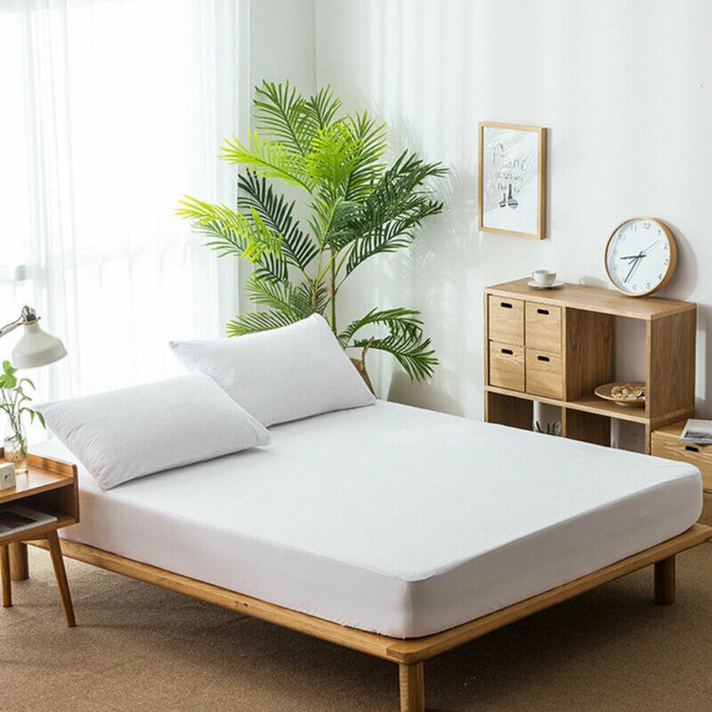 Extra Deep 36-46cm Fitted Sheet Bed Sheets Waterpr... – Grandado