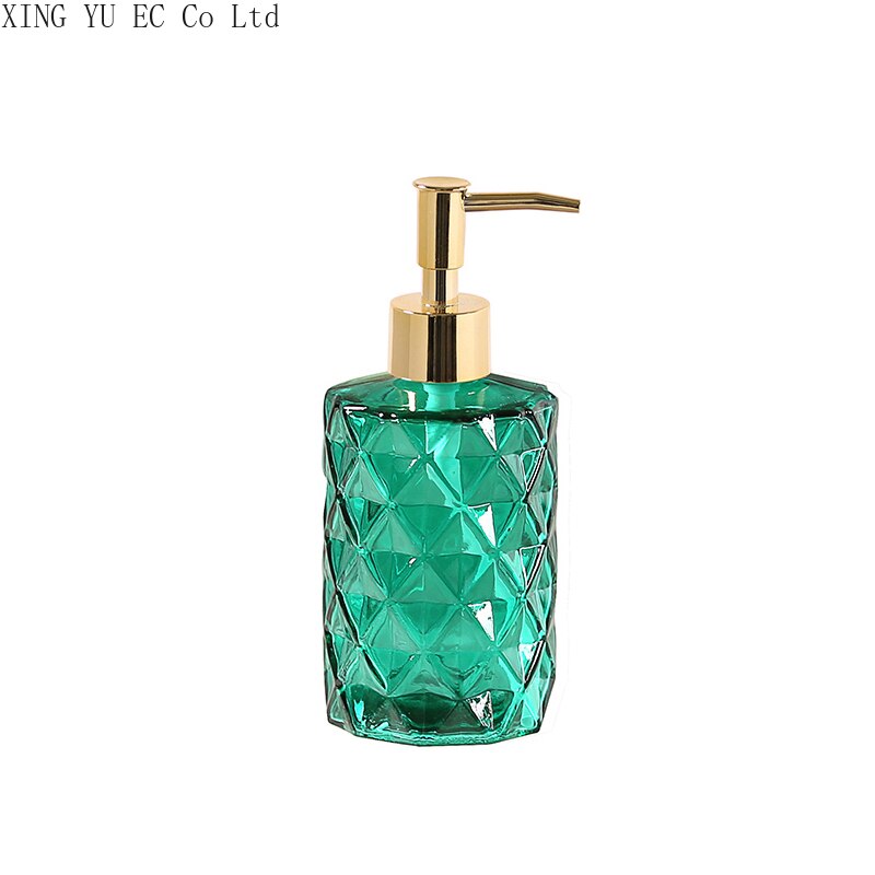 Nordic Lotion Retro Dark Green Glass Hand Sanitize... – Grandado