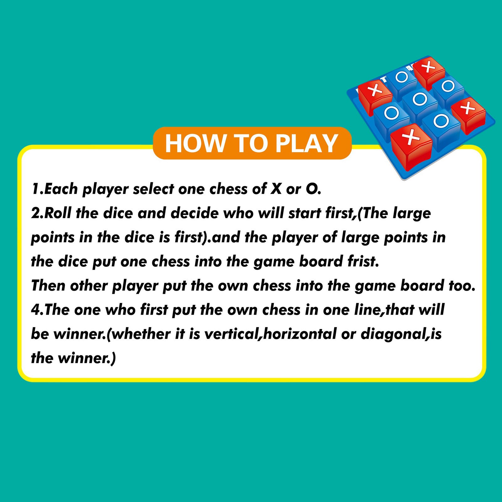 XO Board Game Toy Leisure Parent-Child Interaction... – Vicedeal