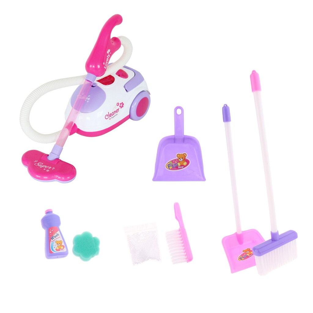 Cleaning Set Vacuum Cleaner with Light And Noise, ... – Grandado