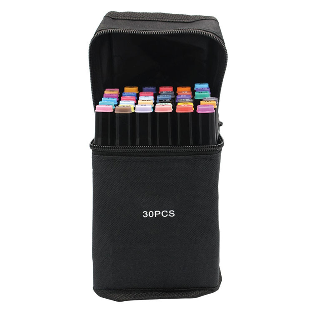 30/40/60/80 Color Art Markers Set Dual Headed Arti... – Grandado