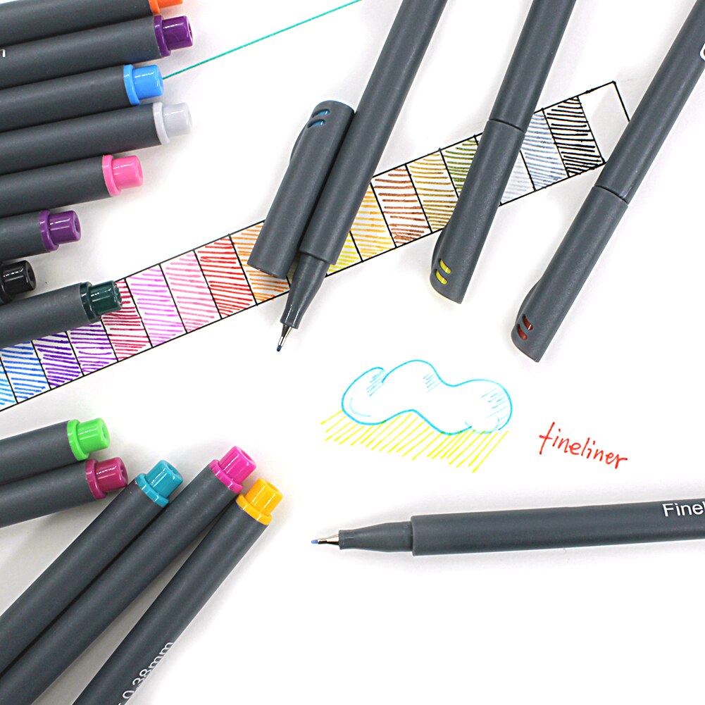 Rt Marker Fineliner Stift Skizze Nadel Hand Zeichn... – Grandado