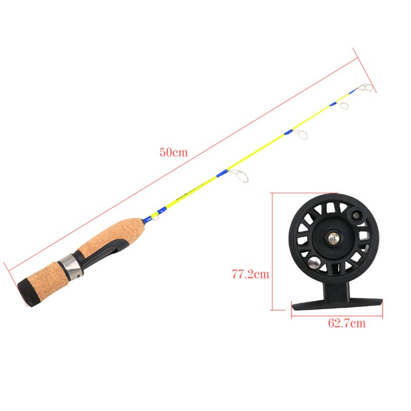 Deukio isfiskestang vinter isfiskestangdress karbo... – Grandado